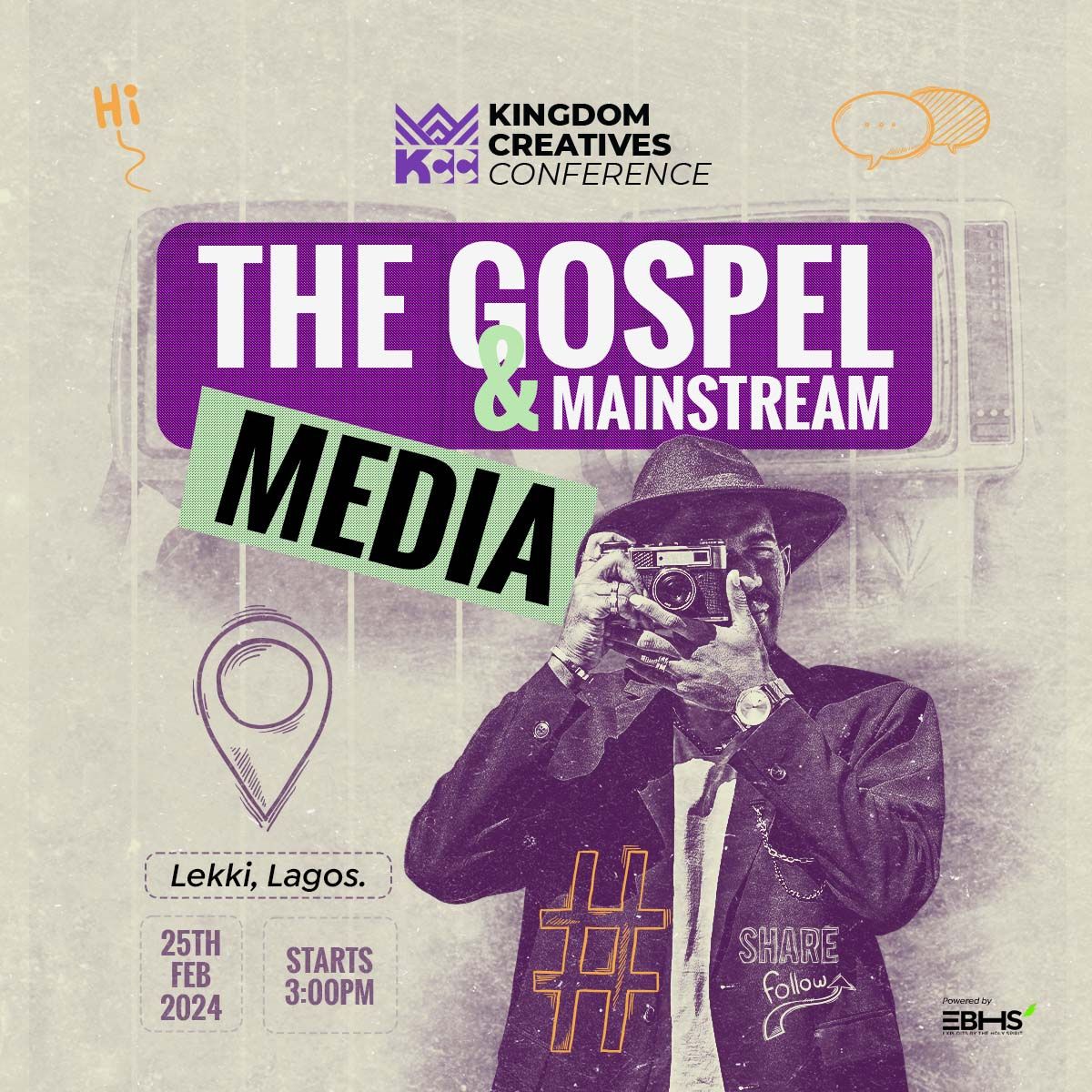 The Gospel and Mainstream Media - EBHS ( Exploits by the Holy Spirit )
